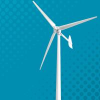China 5KW Horizontal Axis Wind Turbine 5000W External Rotor Generator 96V 120V Power Supply for sale