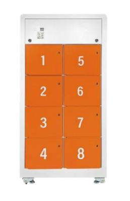 China Smart Battery Swap Cabinet | 8 Bays E-bike Battery Exchange Station IP54 Waterproof For 48V 60V 72V Electric Motorcycle Shared Battery Swapping Cabinet for sale