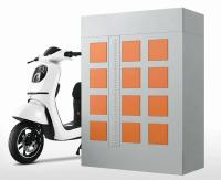 China Smart Battery Swap Cabinet | 8 Bays E-bike Battery Exchange Station IP54 Waterproof For 48V 60V 72V Electric Motorcycle Shared Battery Swapping Cabinet for sale