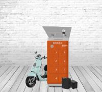 China Smart Battery Swap Cabinet | 8 Bays E-bike Battery Exchange Station IP54 Waterproof For 48V 60V 72V Electric Motorcycle Shared Battery Swapping Cabinet for sale