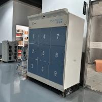 China Smart Battery Swap Cabinet | 8 Bays E-bike Battery Exchange Station IP54 Waterproof For 48V 60V 72V Electric Motorcycle Shared Battery Swapping Cabinet for sale