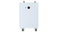China Dual Use Wall Mounted / Mobile Rolling Lithium Iron Phosphate Battery 48V 51.2V 100Ah 200Ah Home Solar Energy Storage System With LED SOC Display BMS Protection for sale