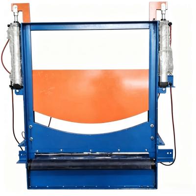 China BACKDRAFT DAMPER MFHSL Pressureless Air Door Mine Belt Conveyor Anti-Backflow Air Door Auto Close Vent Damper Intake Return Roadway Crosscut Wind Isolation Mining Ventilation Safety Equipment for sale
