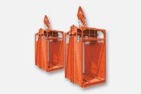 China CAGE SAFETY DOOR Vertical Shaft Safety Gate, Mine Shaft Collar Safety Door, Cage Barrier with Rocking Platform & Stopper Interlock Anti-Misoperation Lock for Mine Hoist Equipment for sale