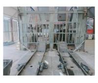 China CAGE SAFETY DOOR Vertical Shaft Safety Gate, Mine Shaft Collar Safety Door, Cage Barrier with Rocking Platform & Stopper Interlock Anti-Misoperation Lock for Mine Hoist Equipment for sale