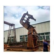 China Car Dumper Hydraulic High Level Unloader, MG1.7 Mine Cart Tipping Discharger, Side Gangue Dumper For Conveyor Truck, Easy Maintenance Underground Mining Ore Unloading Device for sale