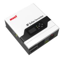 China MUST PV1800 VPM II Series High‑Frequency Solar Inverter 1‑3.2kVA 12V/24V 45‑60A MPPT Pure Sine Wave UPS Inverter Optional WiFi For Home Off‑Grid Solar Energy Storage System for sale