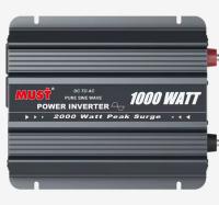 China MUST PI1500 Series Pure Sine Wave Inverter 300‑2000W 12V/24V/48V DC To 230V AC USB Output Compact Portable Power Inverter For RV Car Home Off‑Grid Emergency Power Supply for sale