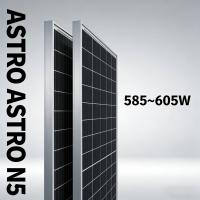 China ASTRO N5 CHSM72N(DG)/F-BH Bifacial Series 585W-605W N-type TOPCon 4.0 SMBB Solar Panels TUV UL Certified IP68 Efficiency for sale