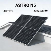China ASTRO N5 CHSM72N(DG)/F-BH Bifacial Series 585W-605W N-type TOPCon 4.0 SMBB Solar Panels TUV UL Certified IP68 Efficiency for sale