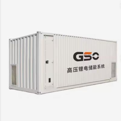 China GSO Containerized High-Voltage Li-ion ESS, 10/20/40ft, Output Voltage (V)380/400V±15%, with BMS/PCS/EMS, for Grid Support & Peak Shaving 50-100KW 50-500KW 250-630KW for sale