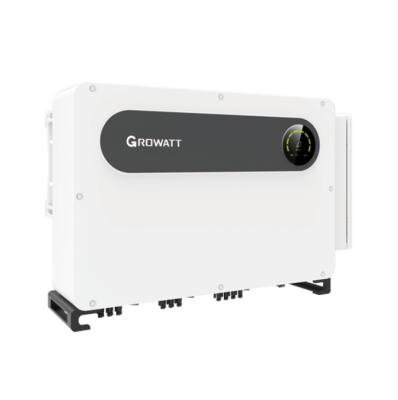 China Growatt MAX 100‑125KTL3‑X LV Grid‑Tied Solar Inverter, 100‑125kW Commercial Industrial PV Inverter,10‑Channel MPPT,IP66,PLC Communication Transformer‑less for sale