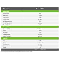 China Hope 5.0L-B1 51.2V 5.12kWh 5.0kWh 100A IP20 Low-Voltage LiFePO4 Battery for Solar Energy Storage Compact size and easy installation
High energy density and efficiency Excellent safety of LiFePO4 ba for sale