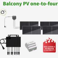 China NEO 2000M-X2 2500M-X2 Microinverter, 4 MPPTs, 2000W/2500W, 182/210 Modules, IP67, LoRa Module-Level Monitoring, 96.5% Efficiency, Single Phase, Plug and Play, Natural Cooling, 10-Year Warranty for sale