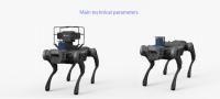 China GR2 Intelligent Quadruped Robot, Industrial Bionic Robot Dog, 50KG Payload, 4m/s, IP65, 15KM Range, ROS LiDAR, Autonomous Charging, 4G/5G GPS RTK, Security Patrol Inspection, 35 kg for sale
