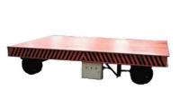 China Heavy Duty Foldable Platform Hand Trolley 4 Wheels Industrial Flat Cart For Mining Warehouse Cargo Transport for sale