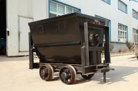 China Tipping Type Mine CAR, Mining Dump Cart, Ore Coal Stone Transport Wagon, Manual Unloading Mine Car, Roller Bearing Wheelset, Sturdy Durable Site Cart, Easy Open Stop Plate Dump Car for sale