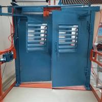 China Pressureless Balanced Mine Air Door, Pneumatic Automatic Ventilation Door for Underground Coal Mine Tunnel for sale