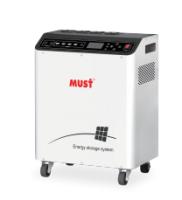 China MUST PI1500 Portable Pure Sine Wave Inverter (300-2000W): Converts 12V/24V/48V DC to 230V AC. Features USB output and compact design for RV, automotive, and off-grid emergency applications. for sale