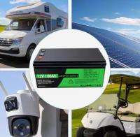 China Power Battery 12.8V Series LiFePO4 Deep Cycle 100Ah 150Ah 200Ah 300Ah 400Ah, 12V Rechargeable BMS Pure Sine Wave Solar Mains Vehicle Charging IP65 ABS Bluetooth Optional 4S Parallel for sale