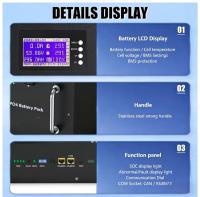 China MUST EP5000 PRO Series 5.2KW 230V Rack Mount Off-Grid Hybrid Solar Inverter Pure Sine Wave WIFI BMS 48VDC 80A Charger for Lithium Lead-Acid Battery LCD Display Parallel 3 Units CE for sale