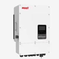China MUST PH1100 EU-G2 Series 3.6KW-8KW Single Phase Hybrid Solar Inverter IP66 48V Battery AC Coupling 9 Units Parallel WiFi 4.3-inch Touch Display for Home Off/On Grid Energy Storage EU for sale
