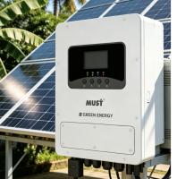 China PV96 Series Hybrid Solar Inverter 3.6KW-12KW Single Phase Off Grid On Grid Solar Power Inverter with MPPT Charge Controller for sale