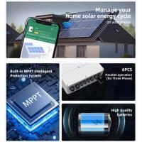 China PH1100 US Series 5KW 6KW 8KW 10KW Split Phase Hybrid Solar Inverter AC 120V/240V 48V Battery 220A Charge Discharge 10Pcs Parallel Diesel Generator 100% Unbalanced Load IP66 On/Off Grid for sale