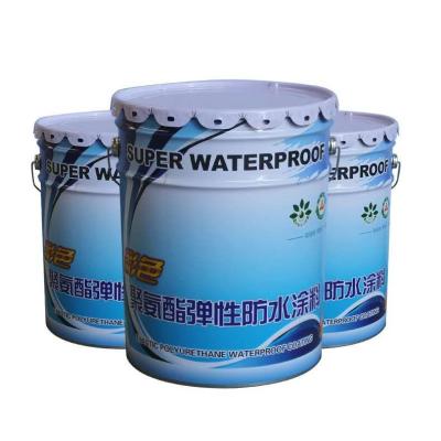 China Liquid PU Waterproofing Coating Spray / Scrape Strong Film Forming Elasticity for sale