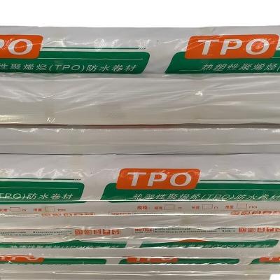 China Thermoplastic Polyolefin TPO Waterproof Membrane Green And Environmentally Friendly for sale