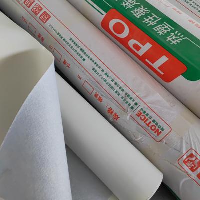 China Metal Roof Mechanically Attached Systems TPO Roofing Membrane 1.5mm  Long Service Life for sale
