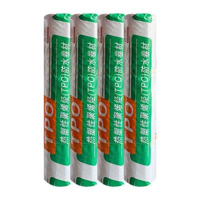 China Hot Air Welding Tpo Membrane Fleece Backed High Solar Reflectivity Roofing Membrane for sale