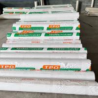 China Smooth Version 1m Or 2m Width Thermoplastic Membrane Roofing Easy To Install And Maintain for sale