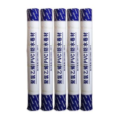 China Fleece Backed 1.5mm Pvc Single Ply Roofing Membrane For Renovating And Repairing Color Steel Roofs for sale