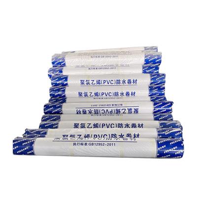 China Waterproof Pvc Roofing Membrane Film 2.0mm With Strong Plasticity For Planting Roofs for sale