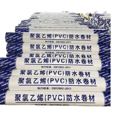 China Pvc Single Ply Membrane Waterproof Sheet Fleece Backed For Plat Roof Pvc Sheet Membrane for sale