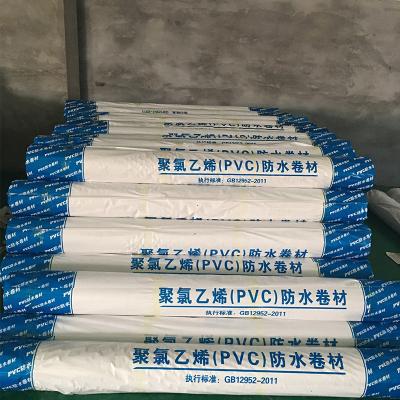 China Durable Reinforced Pvc Roof Deck Membrane 20m Length Long Lasting Pvc Roofing Membrane for sale