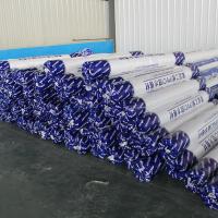 China High Reflectivity PVC Waterproof Membrane Weldable Single Layer Roof System for sale