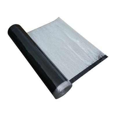 China Waterproof Self Adhesive Bitumen Sheet 800000㎡ Cap 1m W, 1.5mm T Asphalt Waterproof Membrane for sale