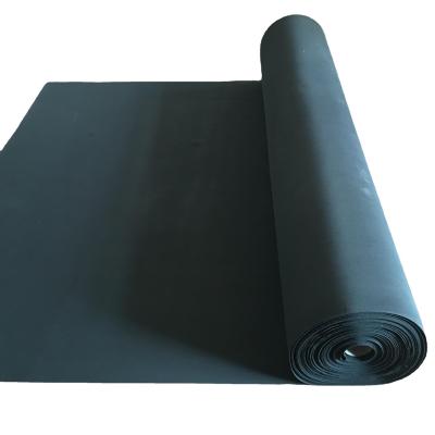 China Smooth 1.2mm EPDM Waterproof Roll For Old Color Steel Roof Refurbishment for sale
