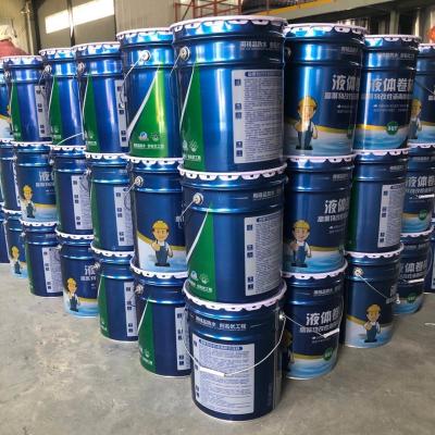 China Excellent Adhesion Exterior Liquid Waterproofing Membrane Good UV Resist Brush for sale