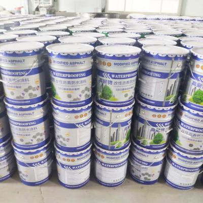 China Emulsified Asphalt Water Based Polymers Fluid Applied Roofing Membrane 2 Mm Crack Bridging Ability for sale