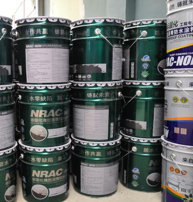 China 20kg/Barrel Gray/Black Liquid Waterproof Membrane (1mm, 1.5kg/㎡) for Basements for sale