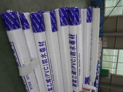 China PVC Single Ply Waterproof Membrane Sheet Fleece Backed Top-notch Solution for Flat Roofing Needs for sale