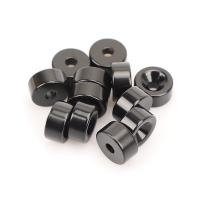 China NdFeB Magnet Round Counterbore Special Shape Black Epoxy Coating Grand N42 magnet SST test over 96 hrs for sale