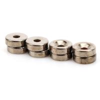 China Nickel Planting Round Neodymium Magnets Super Strong Magnet magnet with hole China magnet for sale