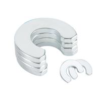 China NdFeB rare earth magnet U-shaped horseshoe high tempreture resistant Zn coating strong magnet for sale