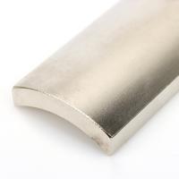 China 80-120°C Curie Temperature Rare Earth Magnet For Industrial And +/- 0.05mm Tolerance Arc Tile 38SH Magnet for sale