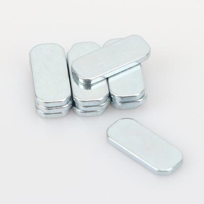 China NdFeB rare earth magnet square runway high tempreture resistant Zn coating strong magnet for sale