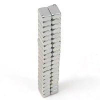China 80 - 220 Centigrade NdFeB Magnets  With Grand N35 - N52 Rare Earth Magnets Square for sale